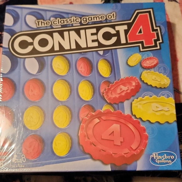 Hasbro | Games | Hasbro Connect 4 Bold Red Bright Yellow Cool Blue ...